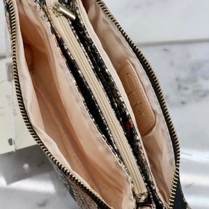 Bags | Snake Skin Cosmetic Pouch | Poshmark